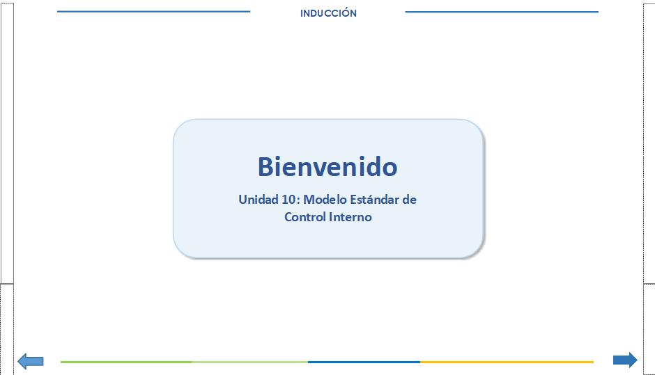 Unidad 10. Modelo estándar de Control Interno MECI